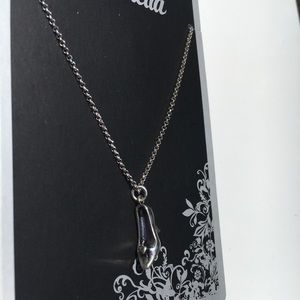 Disney | Jewelry | Disney Cinderella Glass Slipper Necklace | Poshmark